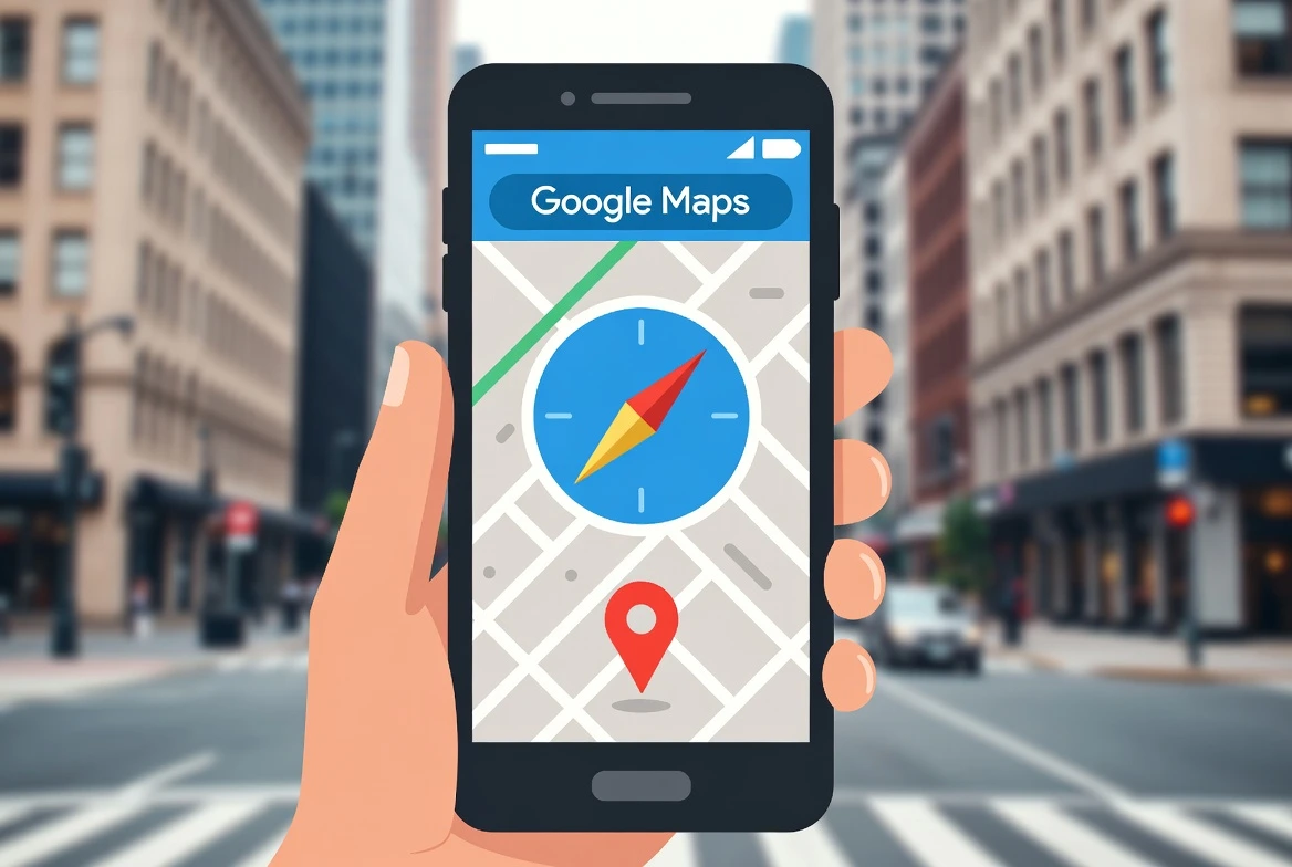 Comment voir la boussole dans Google Maps